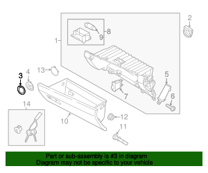 84527-A9000DAA - Knob 2015-2021 Kia Sedona | Kia Cheap Parts
