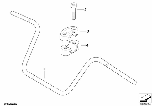 Motorcycle Handlebars for 2000 BMW-Motorrad R 1200 C | BMW Motorrad USA