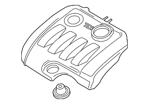 2005-2006 Volkswagen Jetta Engine Cover 03G-103-907 | vwpartscenter