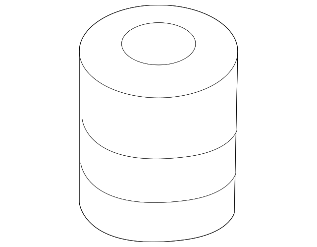 2008-2020 Toyota Upper Tie Bar Cushion 90541-15022 | Toyota Parts Center