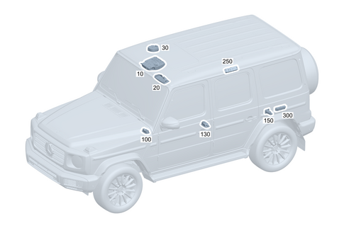 Interior Lamps/Sockets for 2026 Mercedes-Benz G550 | Mercedes-Benz USA ...