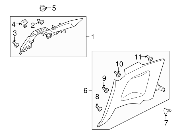 1995-2021 Nissan JDM Nissan Door Panel / Trim Panel Clip S14 S15 Z33 ...