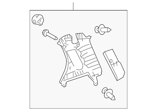 62550-08060-E0 - Upper Quarter Trim - 2011-2020 Toyota Sienna | OEM ...