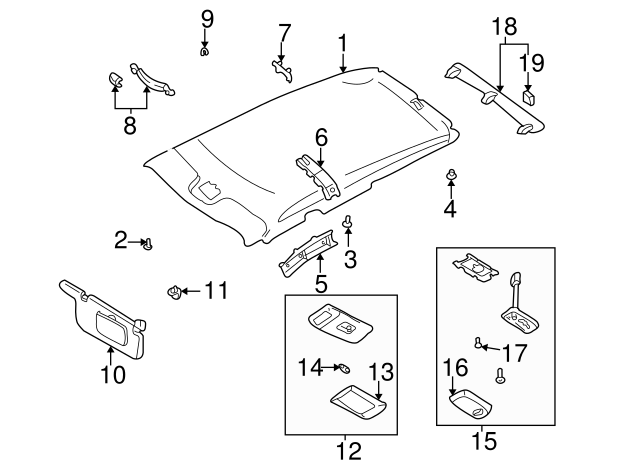 1990-2021 Subaru OEM NEW 1990-2020 Subaru Baja Forester Impreza Bulb ...