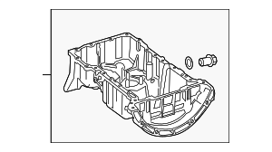 Oil Pan 260-010-12-00 | Mercedes-Benz Parts