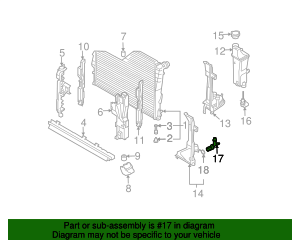 17-11-2-248-409 - Engine Coolant Pipe Adapter 2003-2010 BMW ...