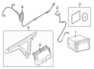 2007-2017 Ford Expedition Amplifier AL1Z-18B849-A | OEM Parts Online