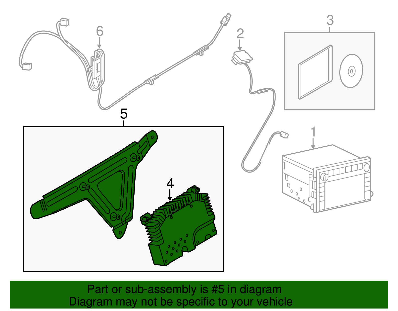 AL1Z-18B849-A - Amplifier 2007-2017 Ford Expedition | Big 3 Auto Parts
