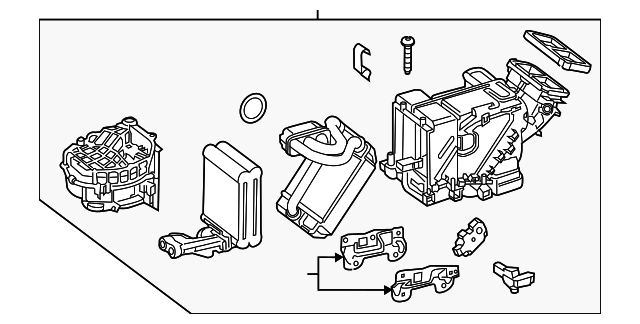 222-830-50-60 - AC & Heater Assembly 2014-2016 Mercedes-Benz | Mercedes ...