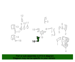 15993237 - OEM GM HINGE KIT GMPartsCenter.net | GM Parts Center