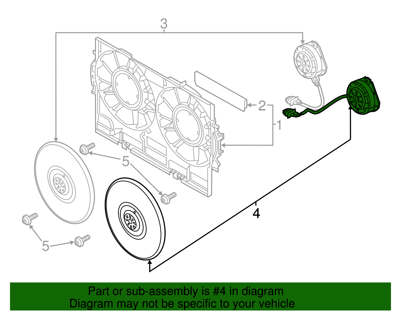 4H0-959-455-AD - Fan & Motor 2012-2018 Audi | Audi OEM Parts