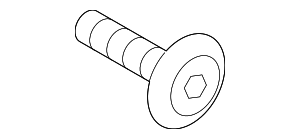 2012-2024 Porsche Bumper Cover Retainer Screw PAF-009-011 | Sunset ...