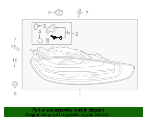 2012-2024 Porsche Bumper Cover Retainer Screw PAF-009-011 | Sunset ...