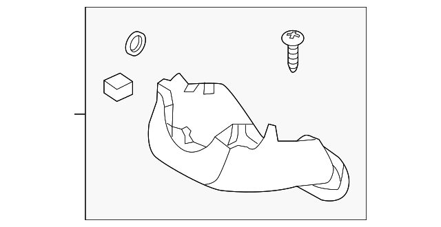 2020-2022 Genesis G90 Shroud Steering Column Lower 84852-D2050-OWN ...