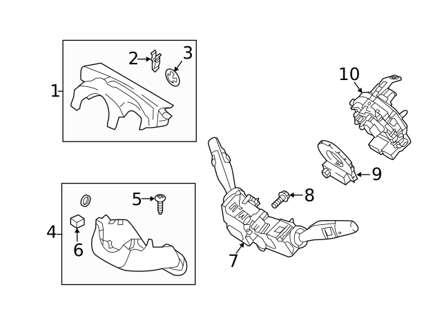 2020-2022 Genesis G90 Shroud Steering Column Lower 84852-D2050-OWN ...