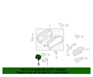 2009-2019 Ford Headlamp Switch 9S4Z-11654-AA | Ford OEM Parts Outlet