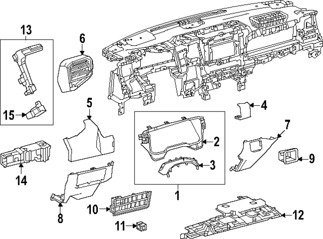 55475-0C130-B0 - Finish Panel 2022-2024 Toyota | Ourisman Toyota Parts