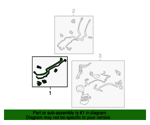 88840-08200 - Tube Assembly - 2011-2020 Toyota Sienna | OEM Genuine ...