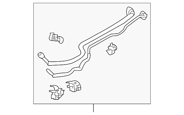 88840-08200 - Tube Assembly - 2011-2020 Toyota Sienna | OEM Genuine ...