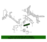 246-628-01-29 - Radiator Support Lower Support 2014-2020 Mercedes-Benz ...