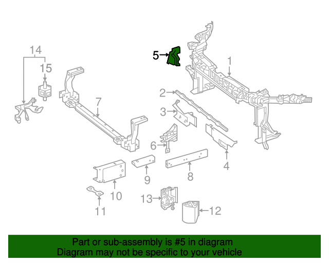 246-505-07-30 - Air Duct 2014-2020 Mercedes-Benz | Mercedes-Benz USA Parts