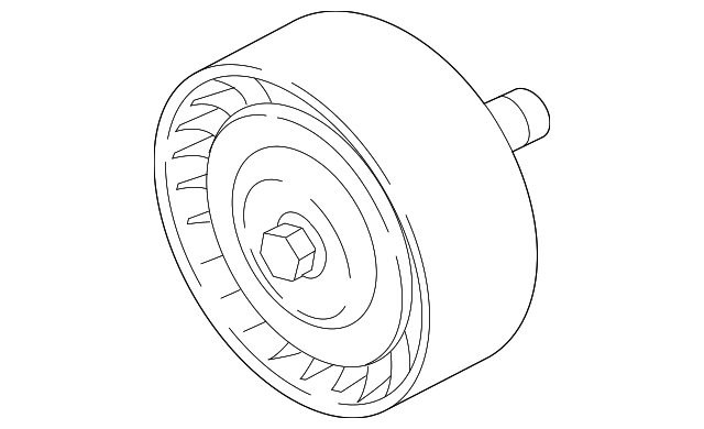 11927-EZ40B - Idler Pulley 2016-2019 Nissan TITAN XD | Nissan Parts ...