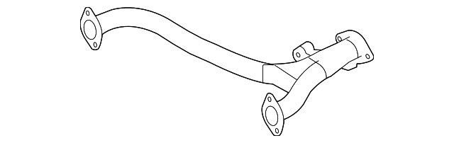 28650-3E700 - Cross Over Pipe 2007-2009 Kia Sorento | Kia.Parts