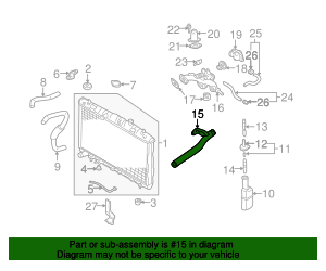 1999-2009 Hyundai Pipe O Ring Assembly Water Inlet 25460-37101 | OEM ...