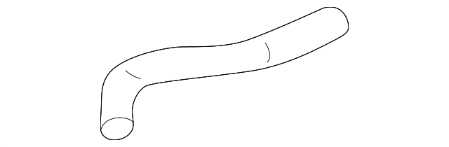 2003-2008 Hyundai Tiburon Upper Hose 25411-2C600 | Retail Performance ...