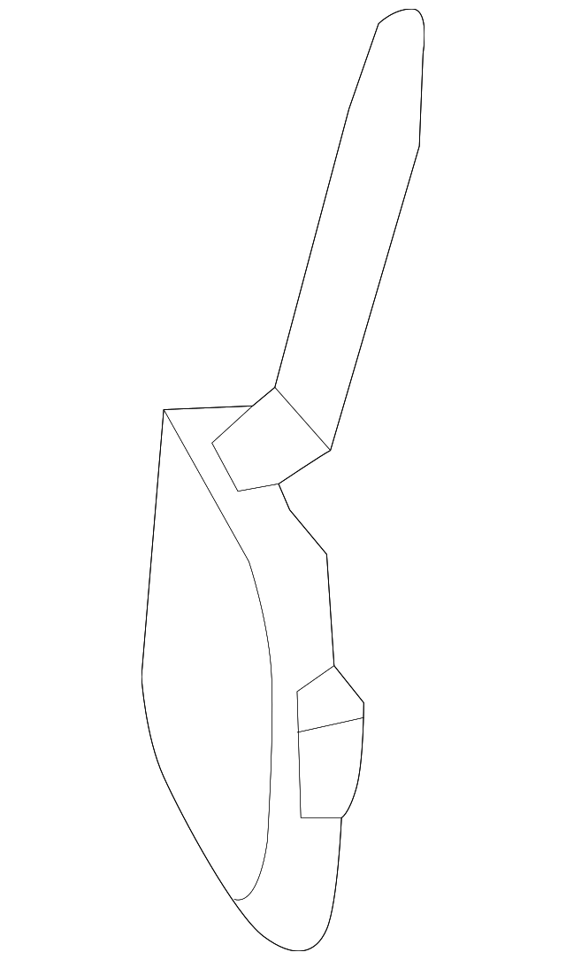 172-885-00-23-9799 - Tow Bracket Cover 2012-2016 Mercedes-Benz ...