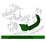 Genuine BMW 51-12-7-392-992 | Bumper Cover | FREE Shipping on Most ...