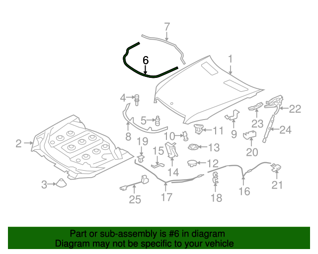 221-628-05-98 - Front Seal 2007-2014 Mercedes-Benz | Mercedes-Benz USA ...