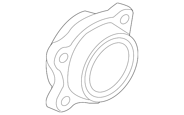 2003-2009 Nissan 350Z Nissan 350Z Rear Wheel Axle Hub BEARING OEM NEW ...