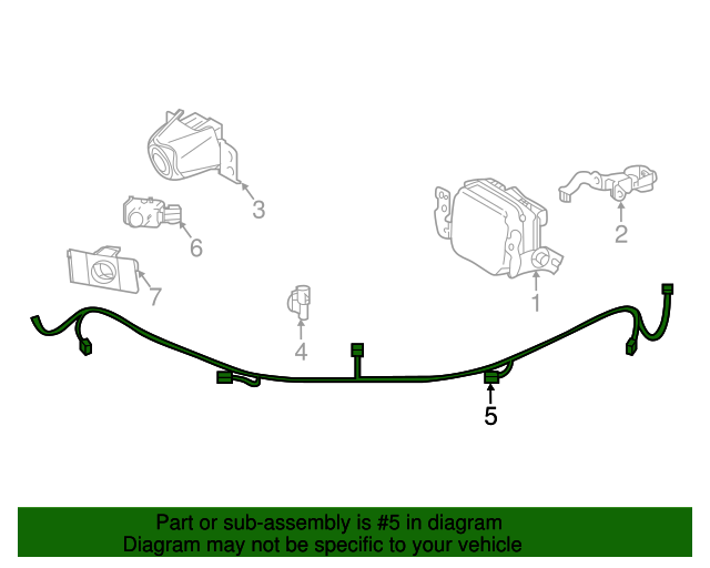 2020-2021 Lexus Wire Harness 82113-78220 | OEM Parts Online