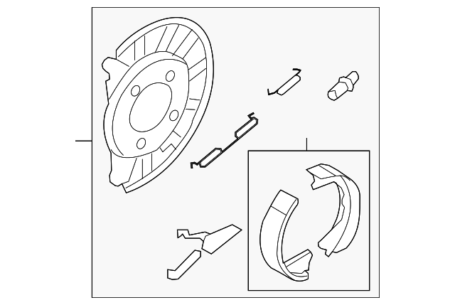 2021-2024 Ford E-350 Super Duty Parking Brake Assembly LC2Z-2209-A ...