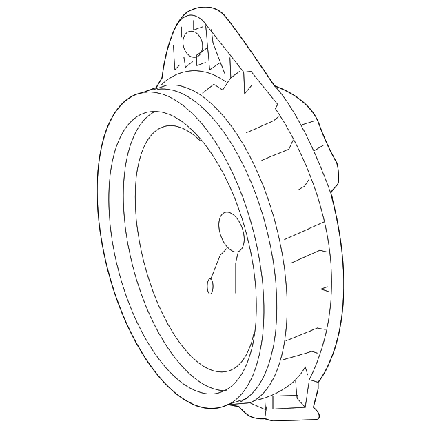2019-2025 GM Front Door Radio Speaker 23364498 GM | GMPartsDirect.com