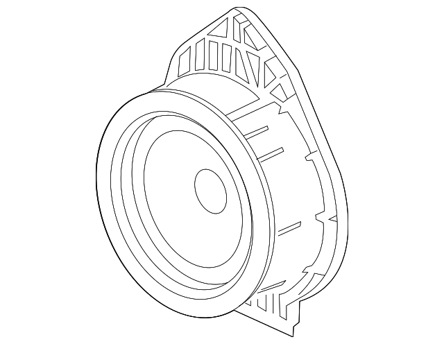 84664540 - Radio Rear Side Door Speaker - 2019-2023 GM | Findlay Auto Parts