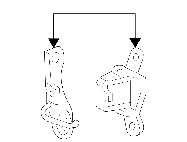 2005 Mopar Hinge 5065096ac | TascaParts.com