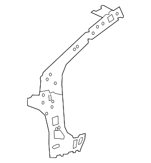 2014-2016 Toyota Corolla Inner Panel 61024-02260 | Toyota Parts Center