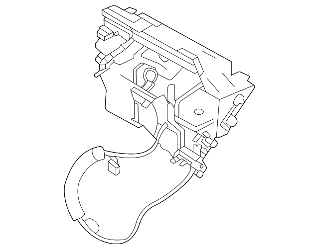 Porsche OEM Handle Base Part# 992-837-885-AY | OEM Vehicle Parts