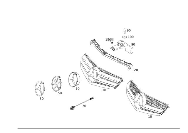207-880-05-83 - Trim 2012-2017 Mercedes-Benz | Mercedes-Benz USA Parts