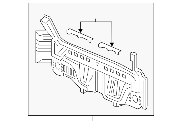 2016-2022 Acura ILX Rear Body Panel 66100-TX6-A00ZZ | OEM Parts Online