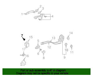 90189-05003 - Handle, Inside Grommet 1991-2023 Toyota | Longo Toyota Parts