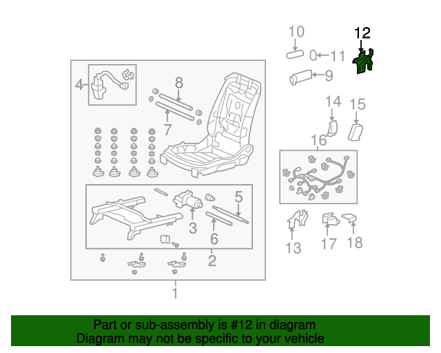 81233-TA0-A81ZA - Cover, R Inner-Reclining (Lower) (Outer) *NH167L ...