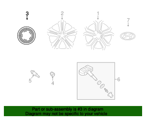 2013-2019 Hyundai Spare Wheel 52910-2B920 | HyundaiParts.Online