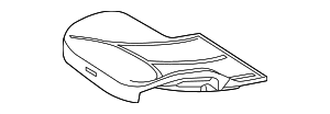 230-910-13-50 - Seat Cushion 2011-2012 Mercedes-Benz | Mercedes-Benz ...