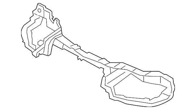 2013-2019 Ford Upper Tie Bar CJ5Z-8A284-A | TascaParts.com