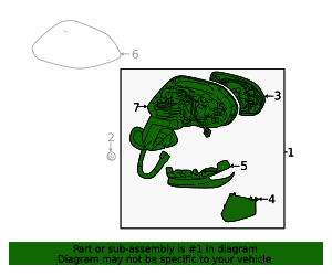 87910-12K60 - Mirror Assembly Outer R - 2020-2023 Toyota Corolla | OEM ...