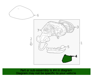 87948-12G50 - Hole Cover 2019-2023 Toyota Corolla | Longo Toyota Parts