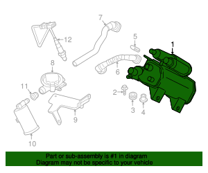 BMW OEM Vapor Canister Part# 16-13-7-293-757 | OEM Vehicle Parts
